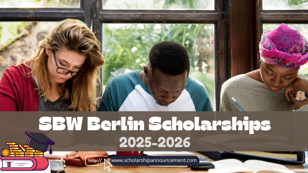 SBW Berlin Scholarships 2025-2026 in Germany - Scholarships Announcement