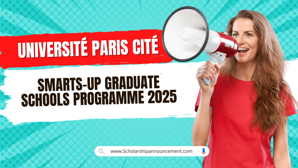 SMARTS-UP Graduate Schools programme 2025 at Université Paris Cité ...